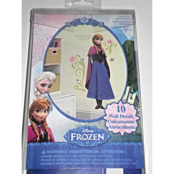 Disney | Accents | Disney Frozen Princess Anna Peel Stick Wall Decals ...